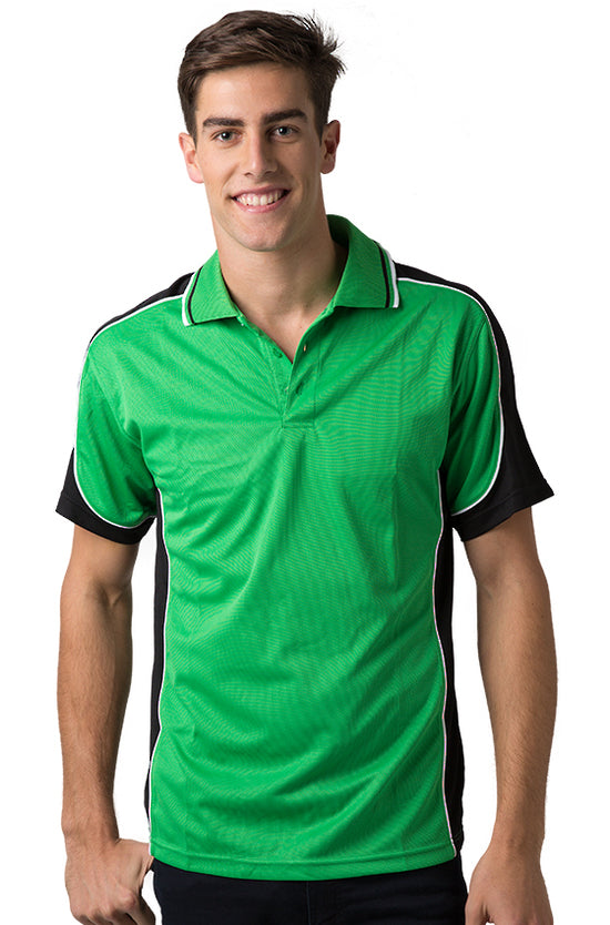 BSP15 CoolDry Polo with Contrast Side & Shoulder Panels - Mens – Evoke ...